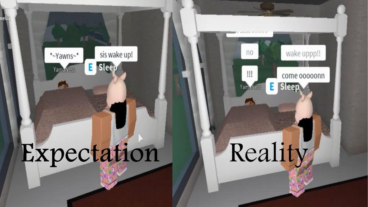 Expectations VS Reality (SISTERS) | ROBLOX - YouTube