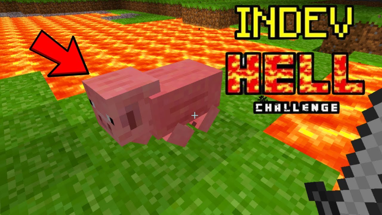 Minecraft Indev HELL Paklena Hrana - YouTube