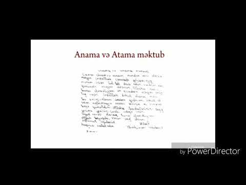 Mübariz İbrahimovun son mektubu