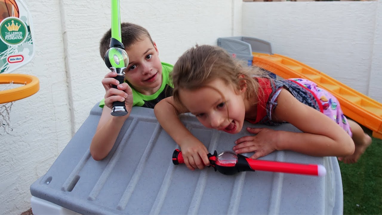 SOLAR ECLIPSE Night MAGIC Kids Backyard Play with Magic Fairy Wand ...