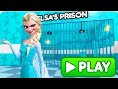 ELSA 'S PRISON RUN OBBY - YouTube