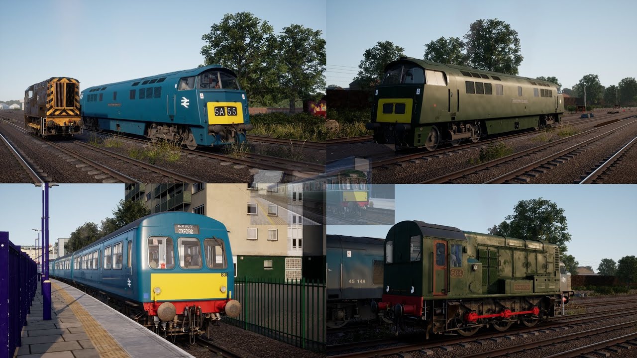 BLS - TSW Livery Pack Diesel Legends Of Great Western Green & Chromatic ...