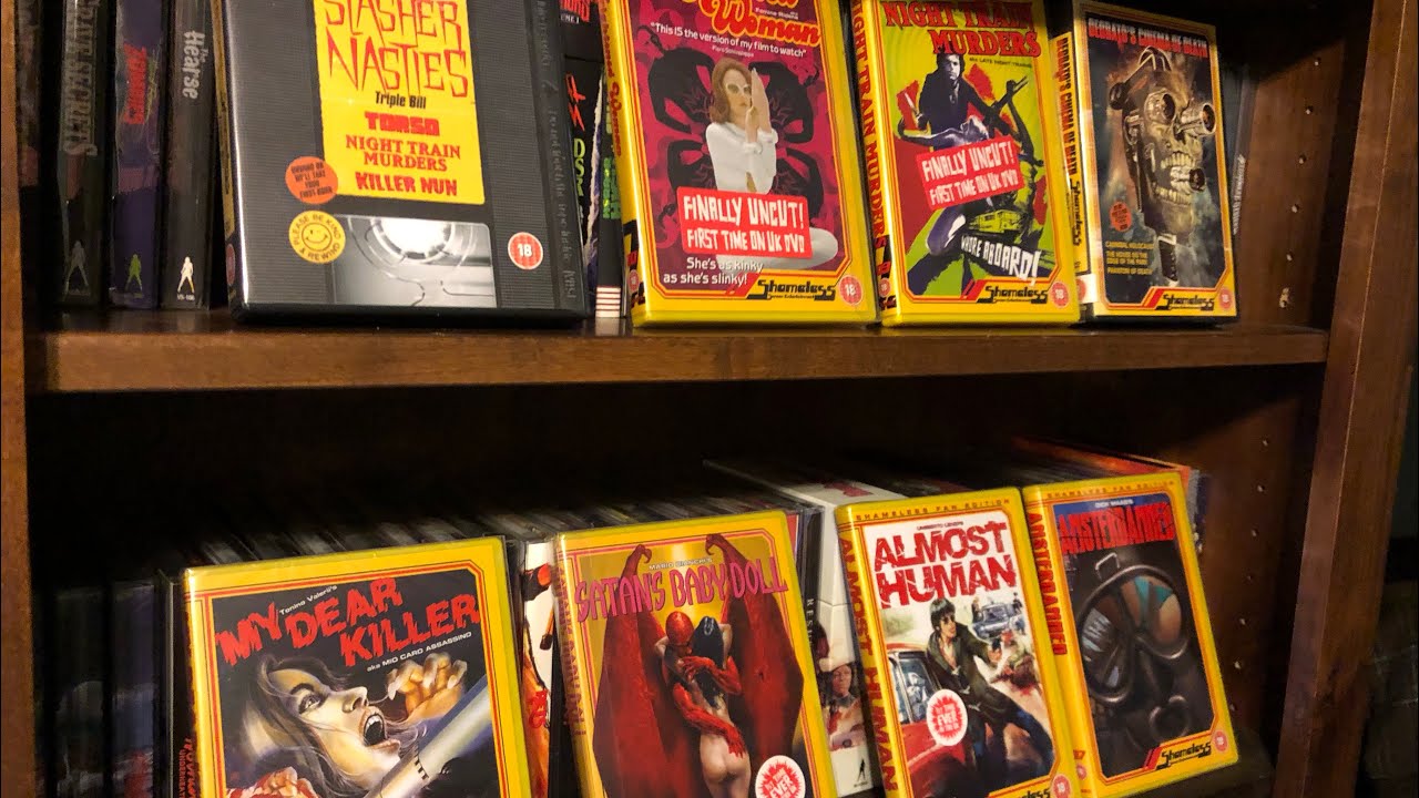 Shameless Entertainment Collection Overview Horror Cult Classics Blu ...