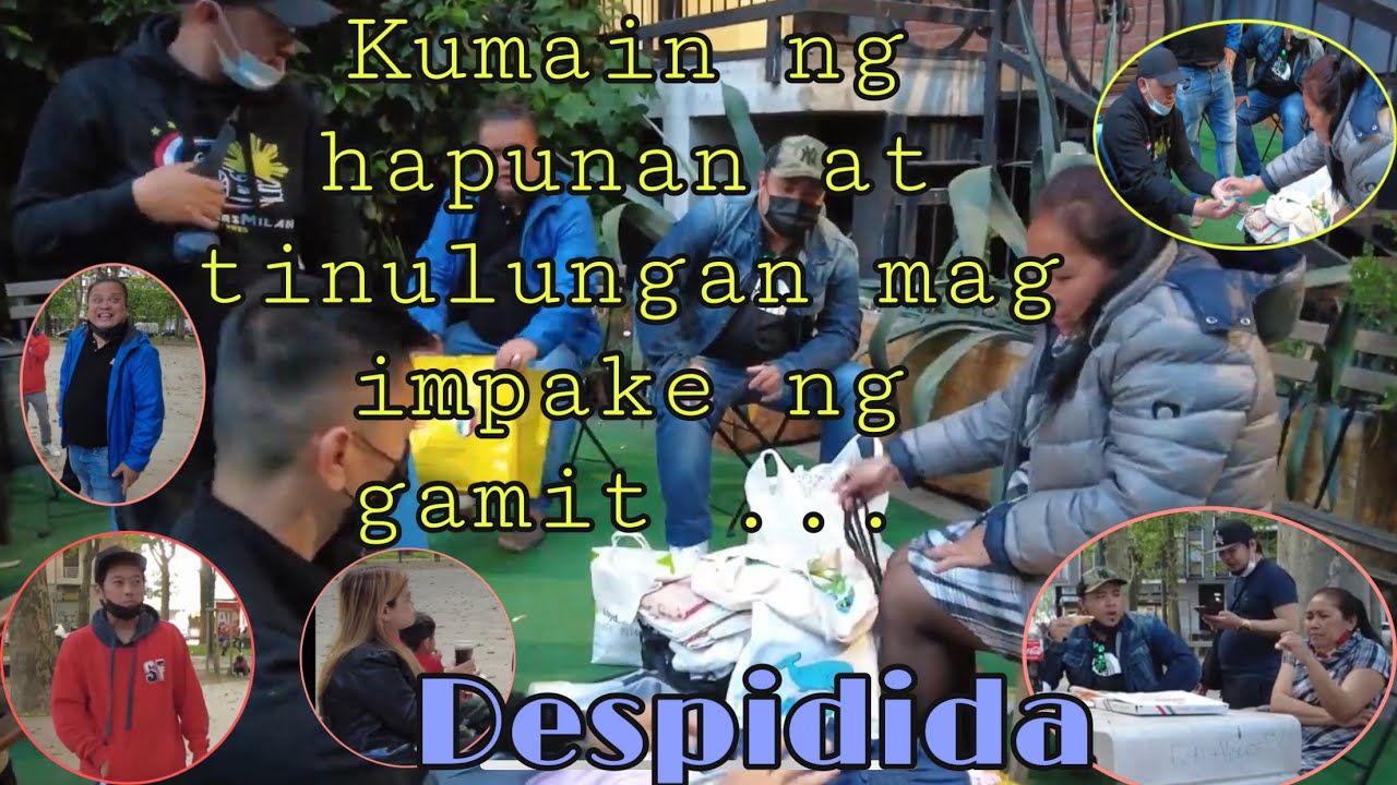 HOMELESS IN MILAN ATE MINDA DESPIDIDA LAST NIGHT... - YouTube