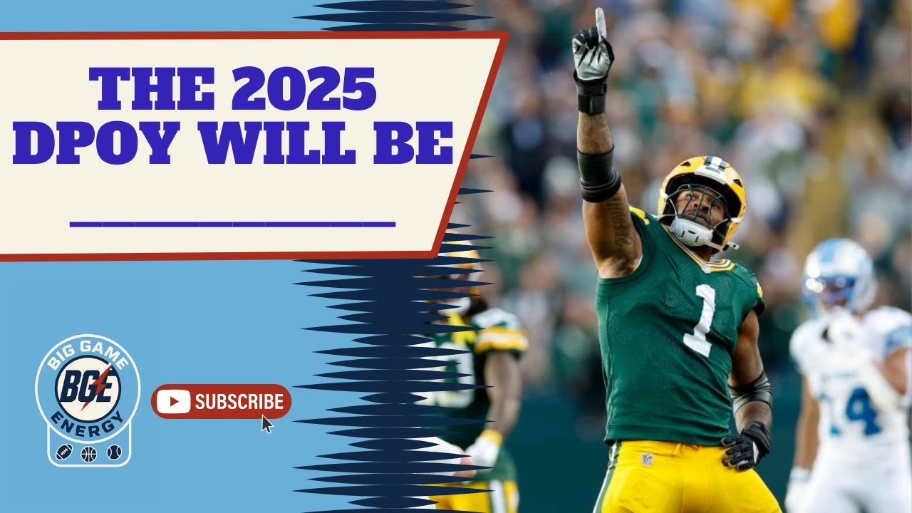 Best Bets for 2025 NFL Defensive Player of the Year - YouTube