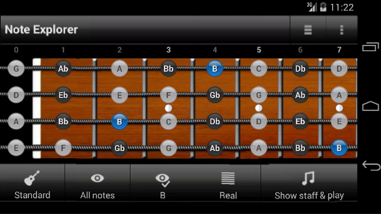 Bass Guitar Note Trainer v4.1 - Video Presentation - YouTube