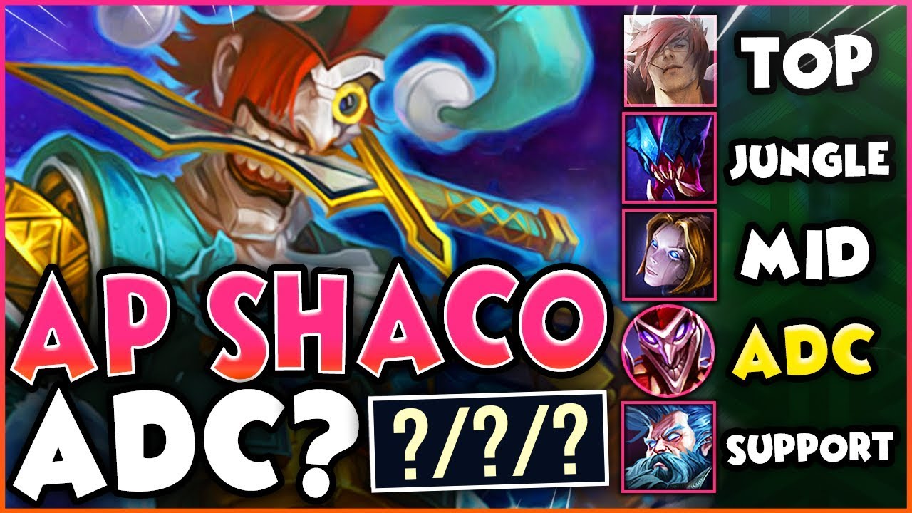 AP SHACO ADC?! IS THIS VIABLE IN CHALLENGER?! - YouTube