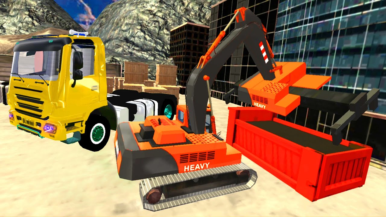 Lái Xe Container, Xe Đầu Kéo, Xe Múc Đất, Xe Xúc Lật | Truck Car ...