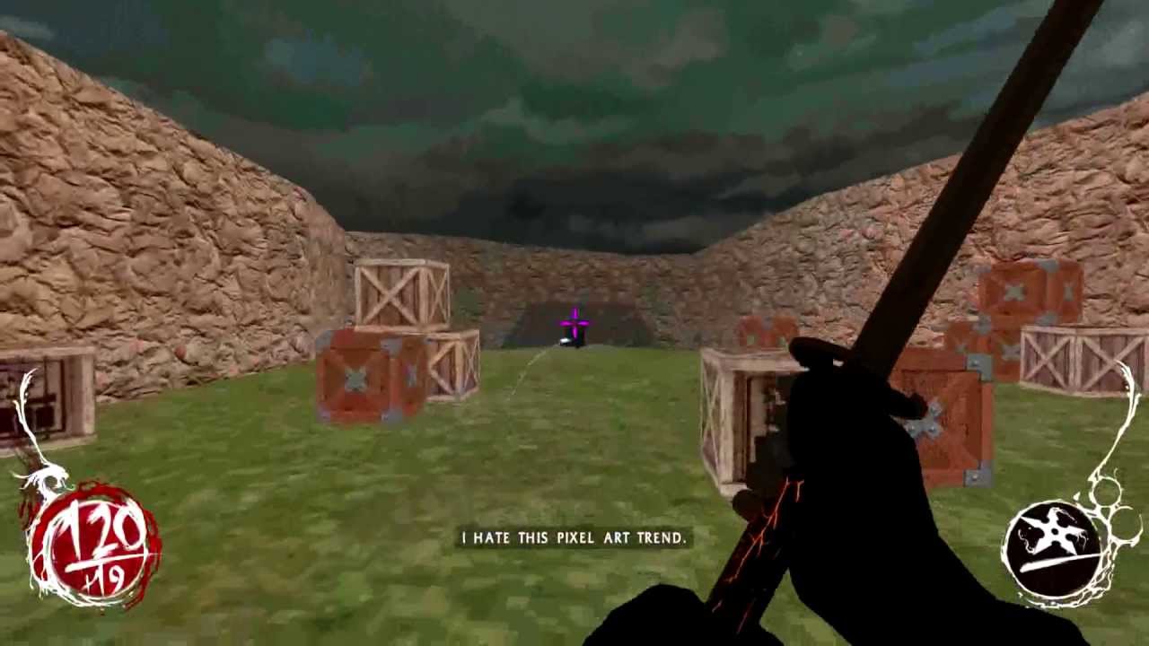 Shadow Warrior - Monty Python and the Holy Grail Easter Egg - YouTube