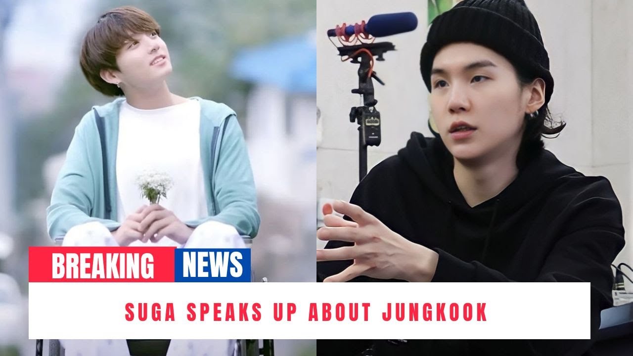 JUNGKOOK is still in the hospital! BTS SUGA speaks out on his latest ...