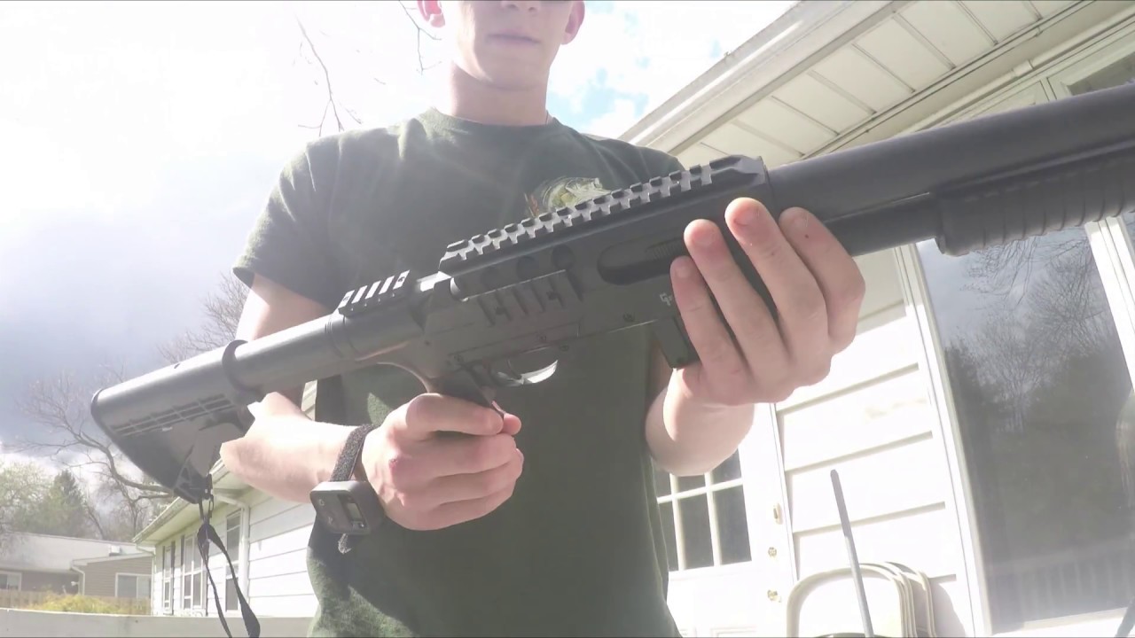 Airsoft VooDoo Shotgun Review - YouTube