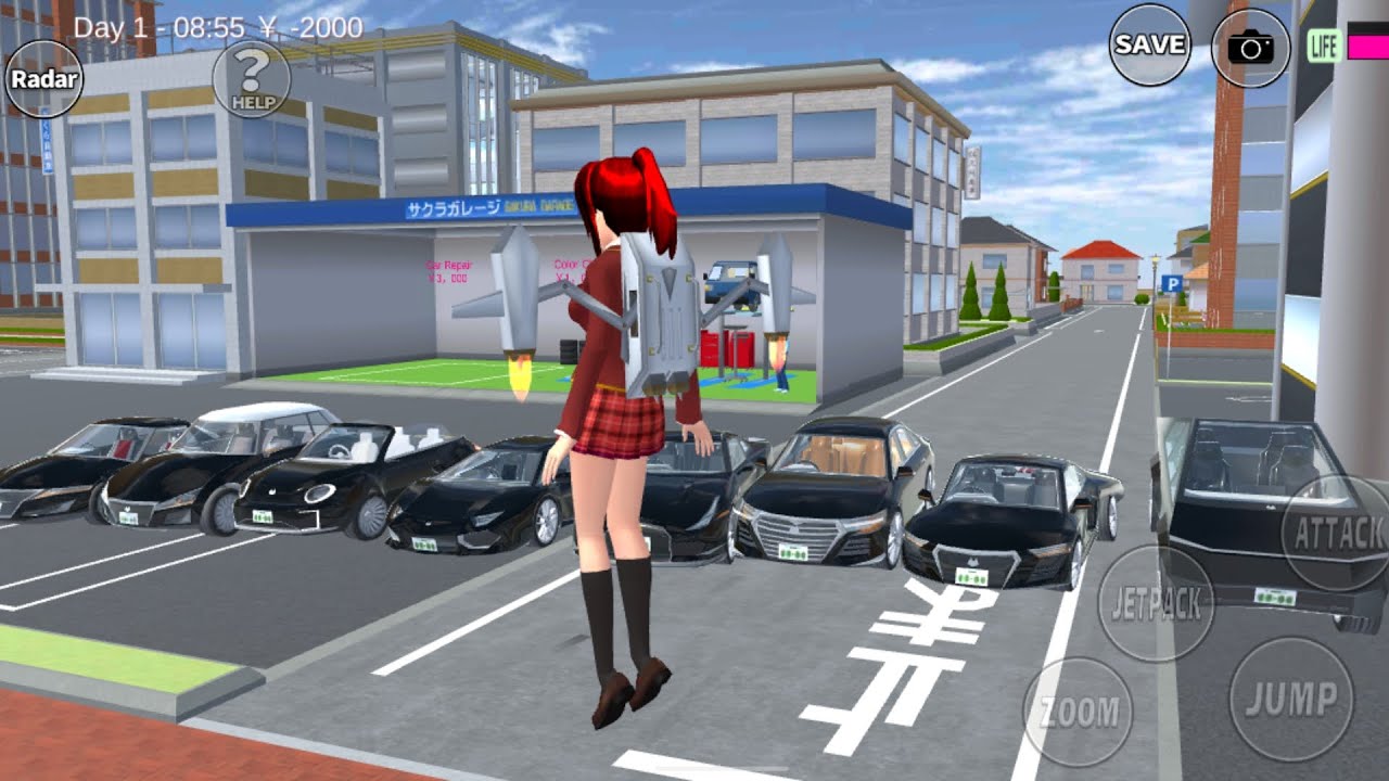 All Sakura car line up in diller 😱👈 Part 231 II Sakura school simulator game - YouTube