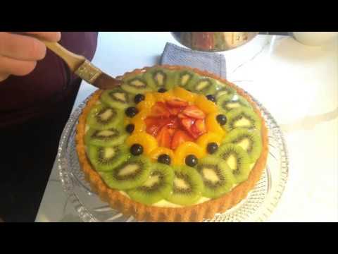 German Obsttorte - fruit torte - YouTube