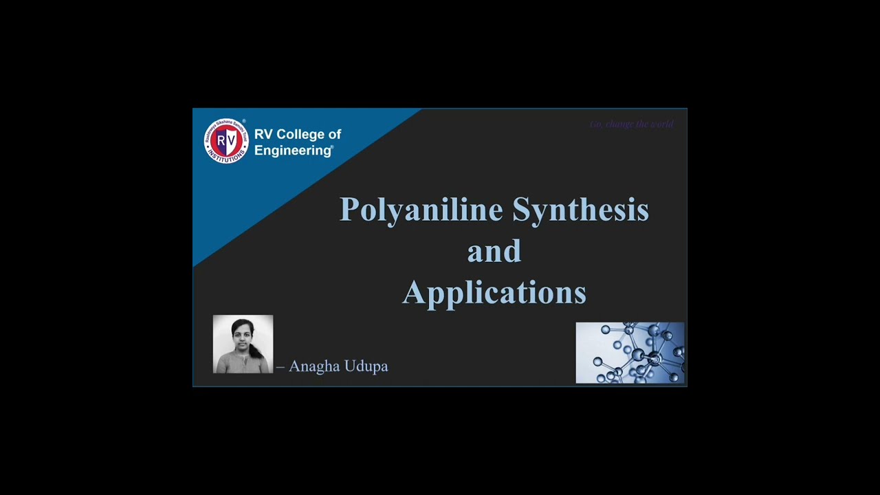 Polyaniline synthesis and applications - YouTube