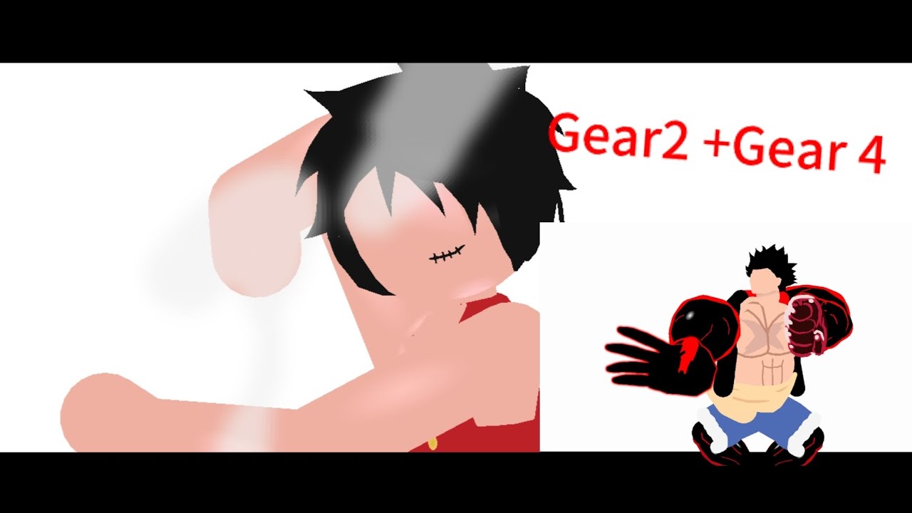 Luffy gear 2 jet pistol +Gear 4 transformation (Sticknodes) - YouTube