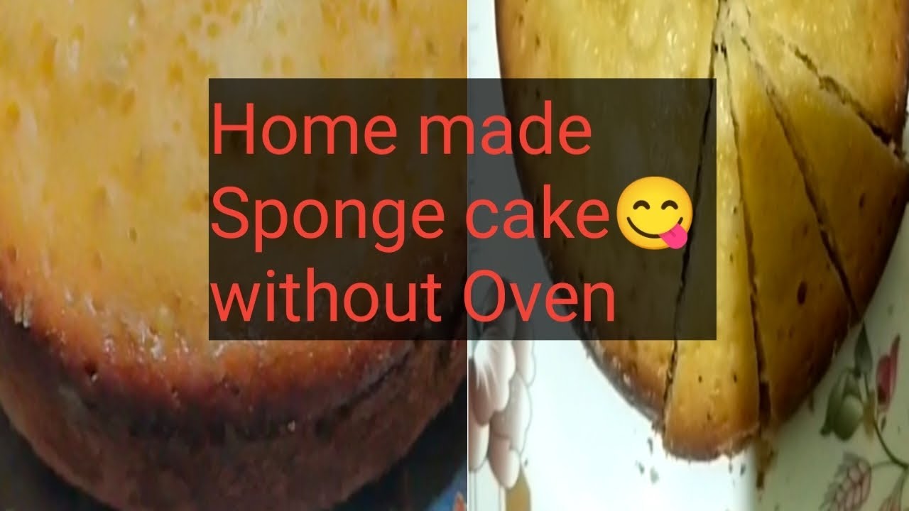 How to make Sponge cake😋 without oven||Sponge cake... - YouTube