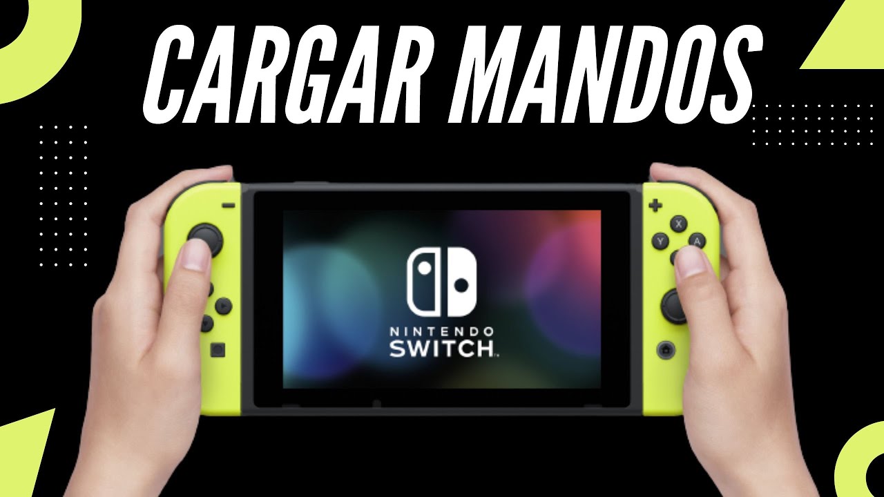 Como se cargan los controles de la Nintendo Switch cargar los joycon ...
