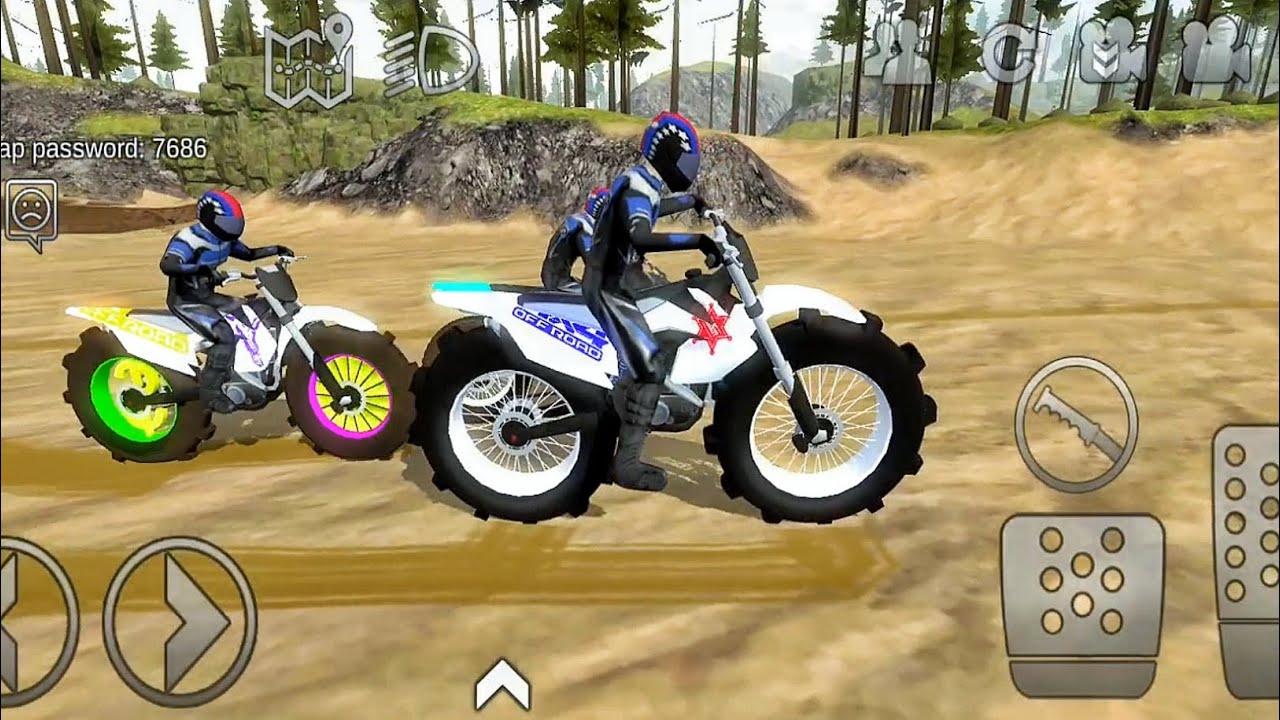 Offroad Outlaws Online Dirt Bike Motorcycles 3 Player Moto Motocross ...
