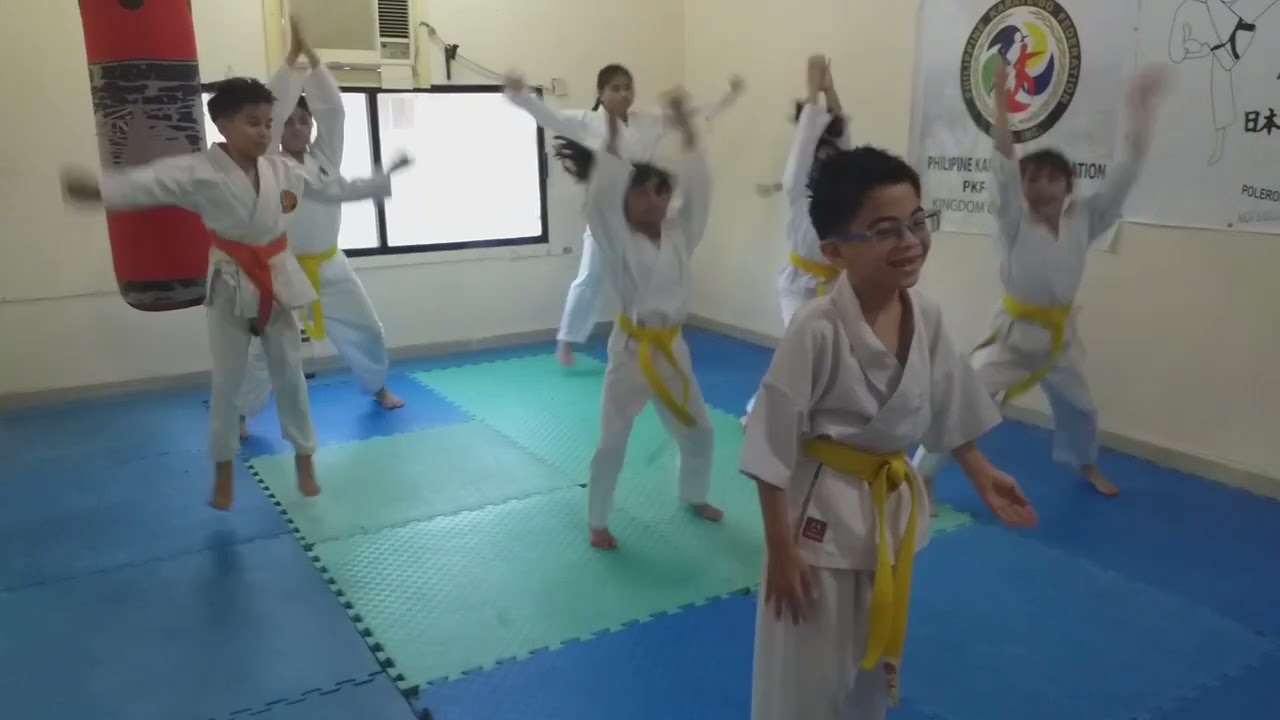 Karate Excercise Kids Vlog-1 - YouTube