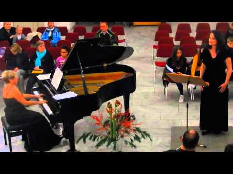 Max Reger - Mariä Wiegenlied; Irina Ionesco Soprano, Katerina Dolke Piano