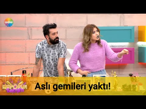 Aslı gemileri yaktı!