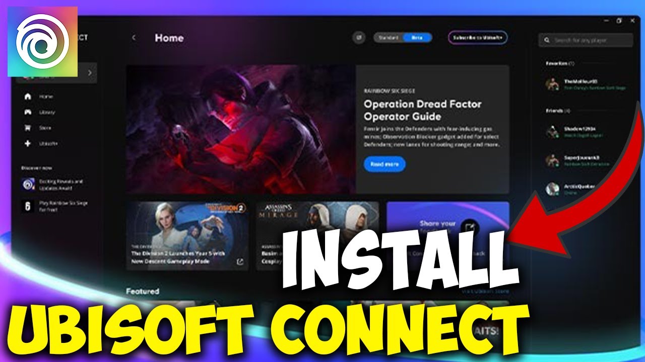 How To Install Ubisoft Connect App On Windows - YouTube