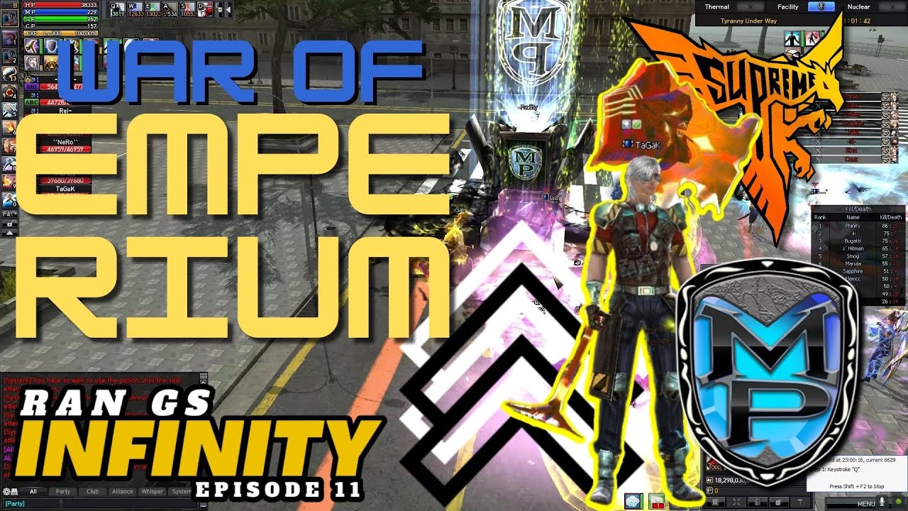 War of Emperium -RAN GS Infinity EP11 | September 14, 2023 - YouTube