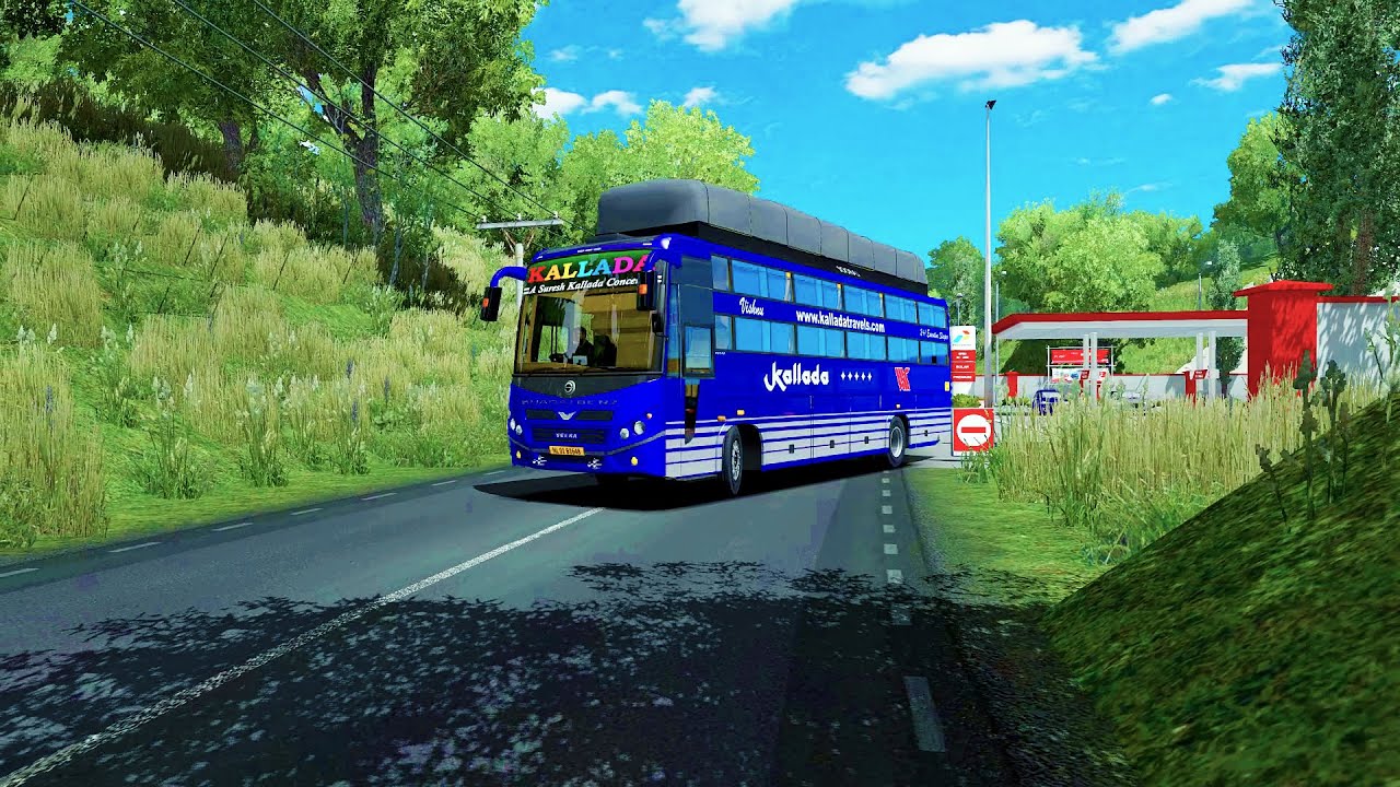 This is the Realistic Graphics in Euro Truck Simulator 2 | Bus Driving ...