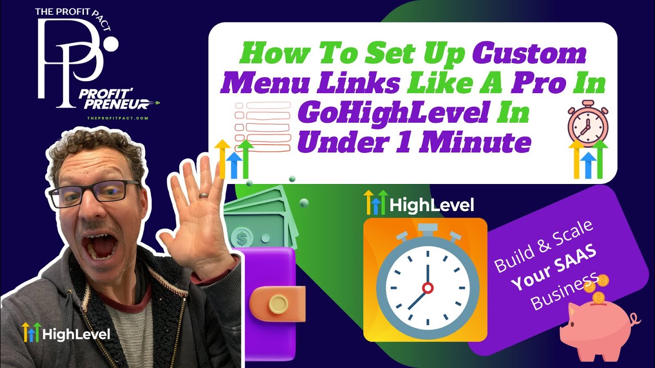 How To Set Up Custom Menu Links Like A Pro In GoHighLevel In Under 1 ...