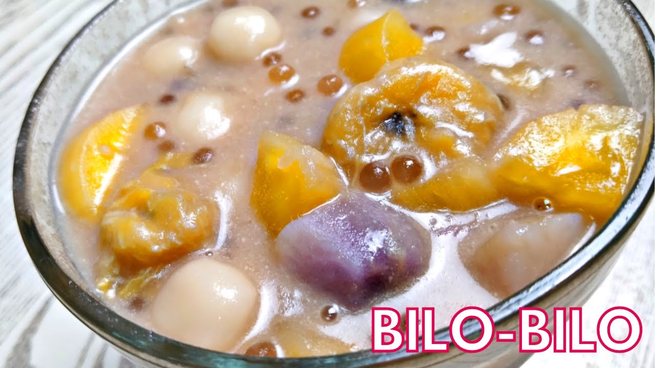 Ginataang Bilo-Bilo | Glutinous Rice Balls in Coconut Milk - YouTube