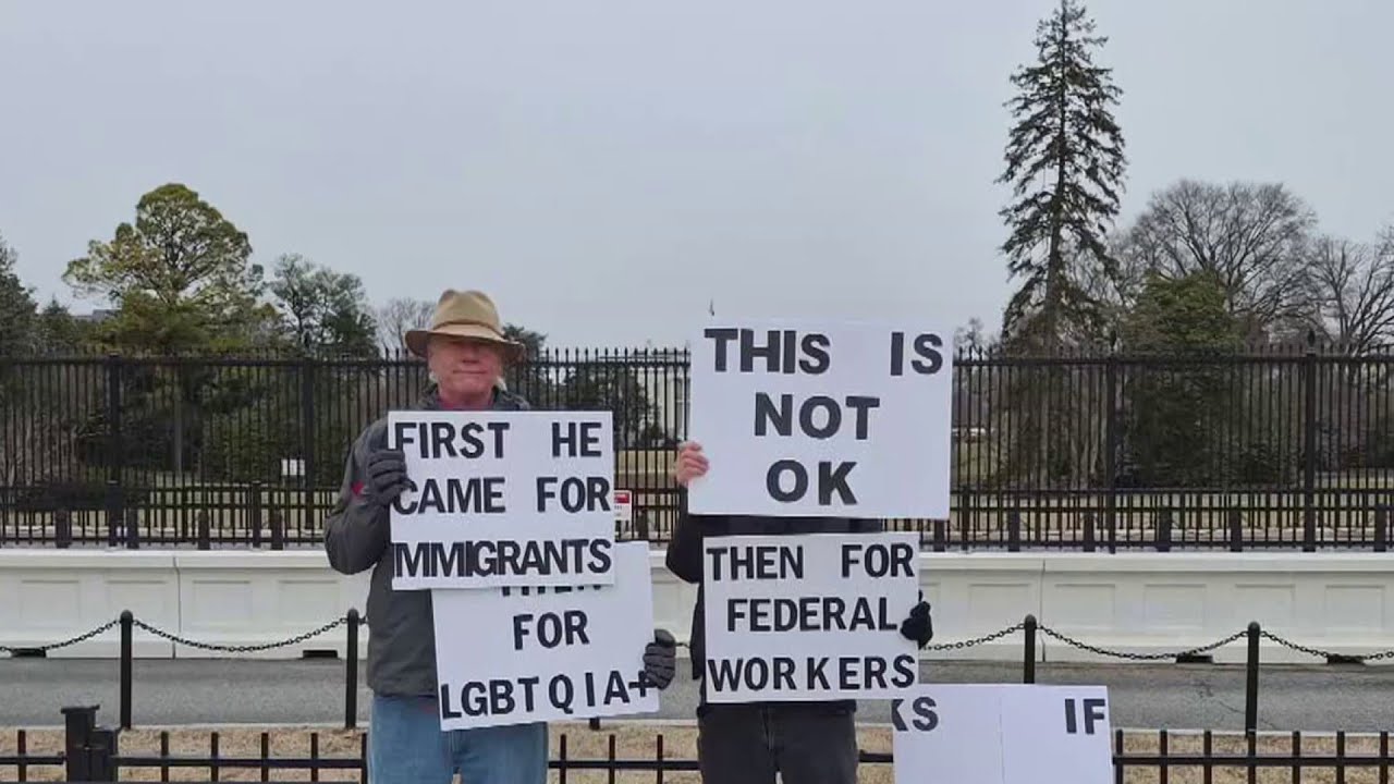 Federal workers stunned by mass layoffs | NBC4 Washington - YouTube