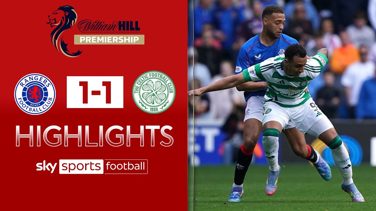 Idah strike cancels out Dessers opener 🤝 | Rangers 1-1 Celtic ...