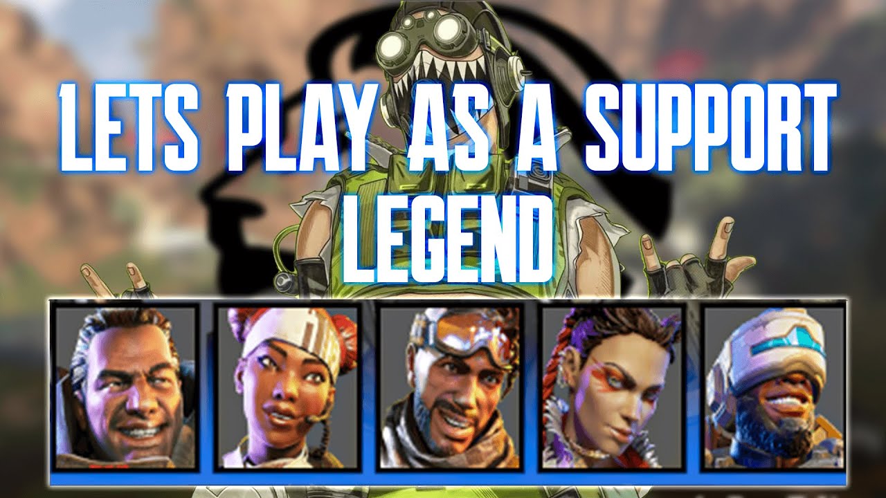 APEX LEGENDS LIVE |Lets play as a *SUPPORT Legend - YouTube