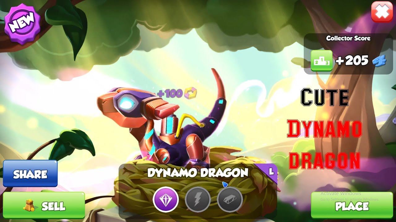 Unlock the Legendary Dynamo Dragon in Dragon Mania Legends - YouTube