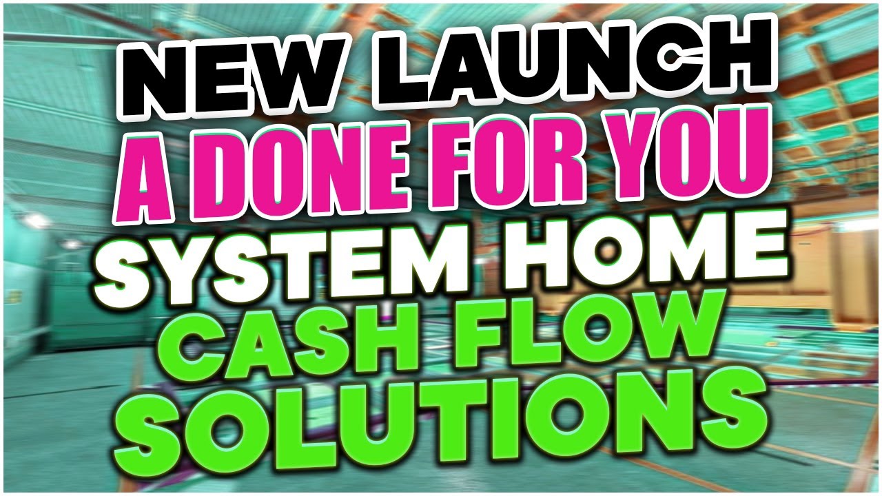 New Exciting Lauch, Home Cash Flow Solutions - YouTube