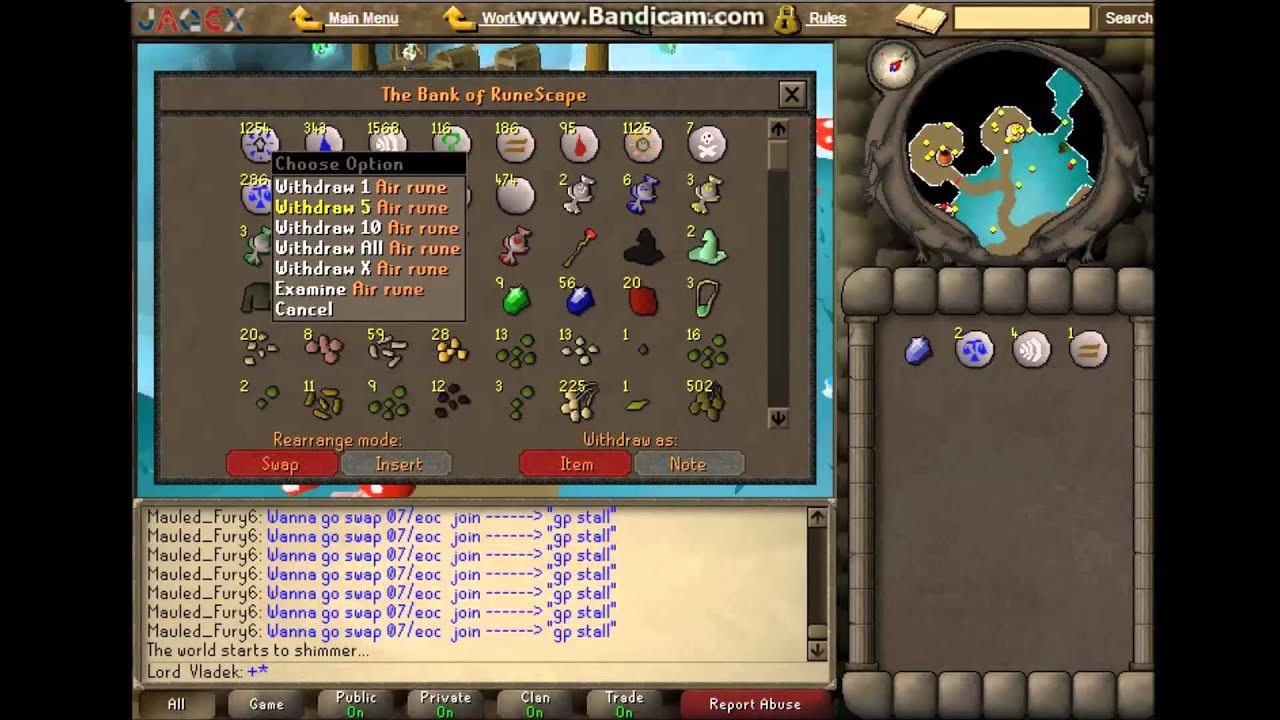 2007 Runescape - Random slayer task #1 - Lesser Demons - Labda - YouTube