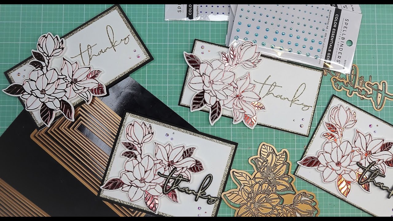 Spellbinders January Releases! Precision Layering Dies, Yana's Blooms ...