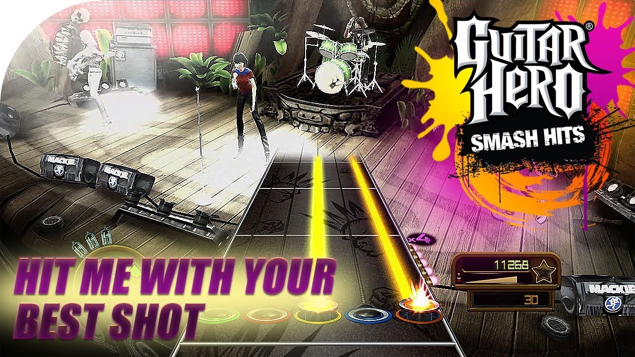 "HIT ME WITH YOUR BEST SHOT" by Pat Benatar | Guitar Hero: Smash Hits ...