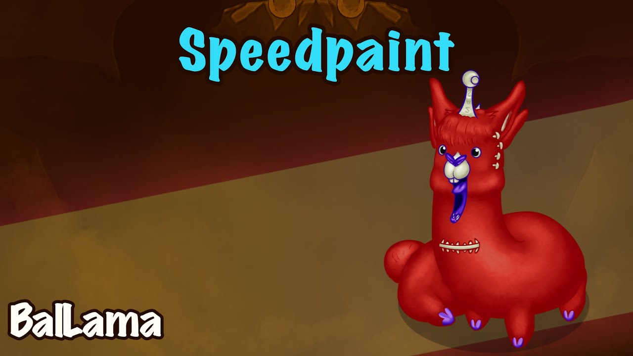 BalLama Speedpaint - YouTube