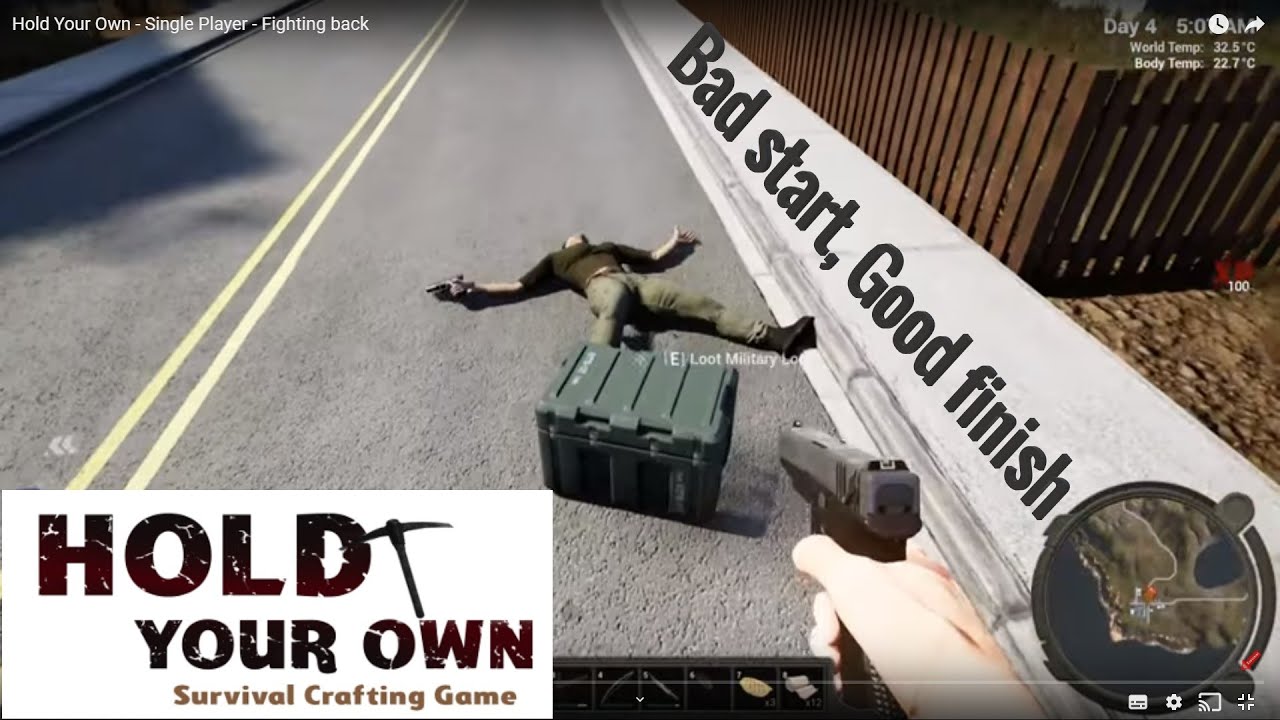 Hold Your Own - Single Player - Fighting back - YouTube