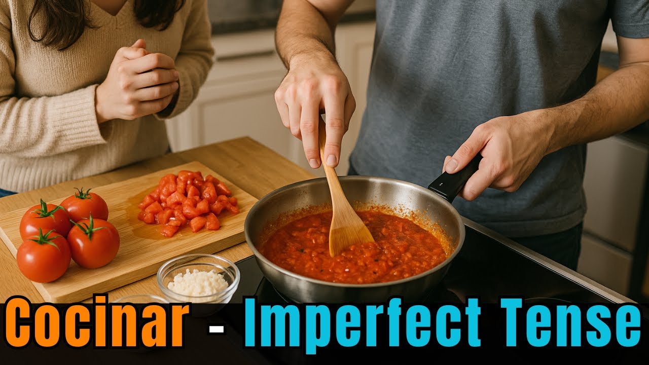 Cocinar in the Spanish Imperfect | Conjugation + Real Examples - YouTube