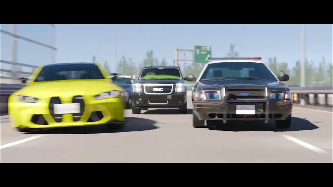 Car Chase Animations Compilation (3D) - YouTube