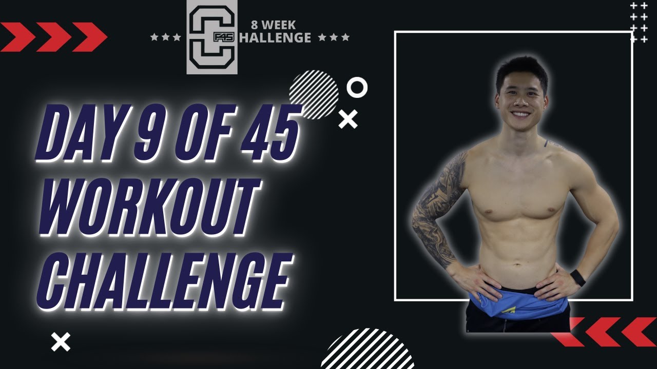 45 Min KICK-ASS LEG & CORE WORKOUT | Day 9 - YouTube
