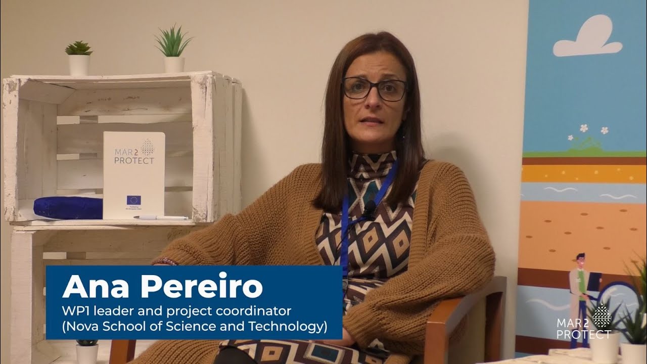MAR2PROTECT Interview Work Package Leader 1 - Ana Pereiro (FCT NOVA) - YouTube