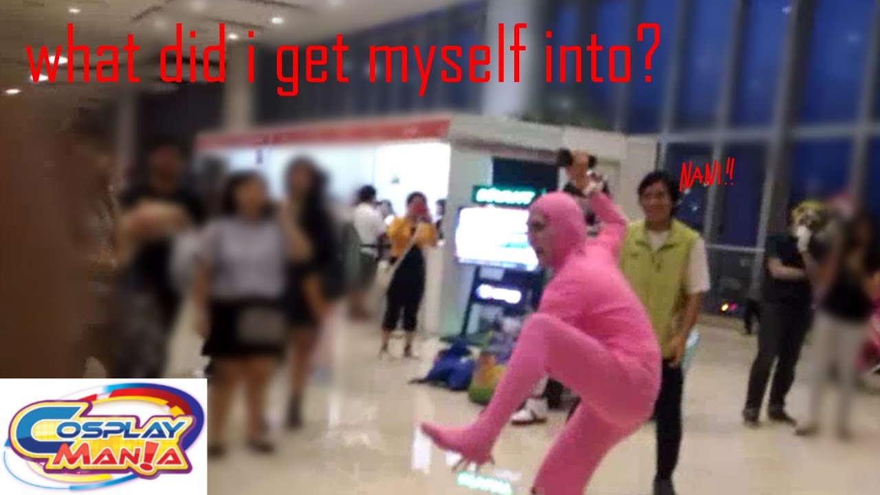 Wild Pink guy spotted in Cosplay Mania - YouTube