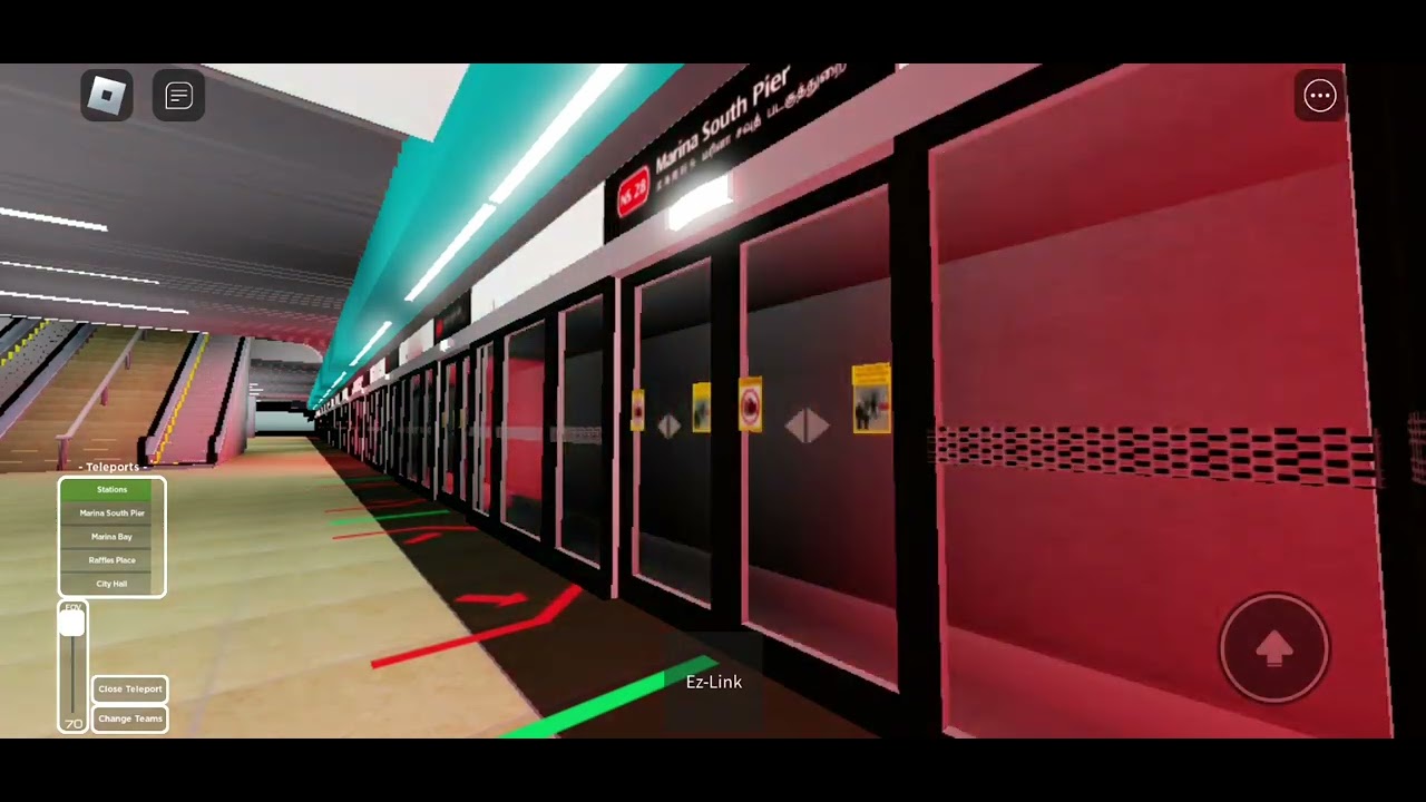 North south line phase 1 roblox (C151 and C651 New version) Arrival and ...