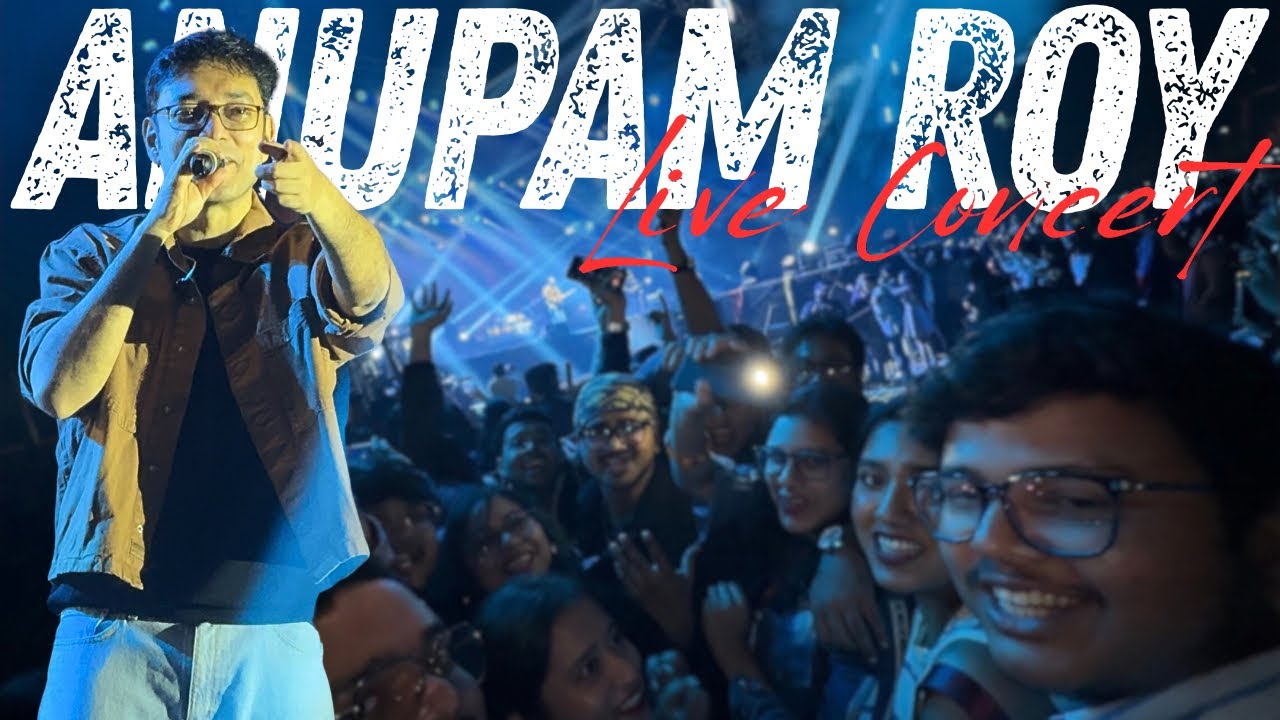 Anupam roy live concert 2026 || JIMSH || Medical college annual fest ...