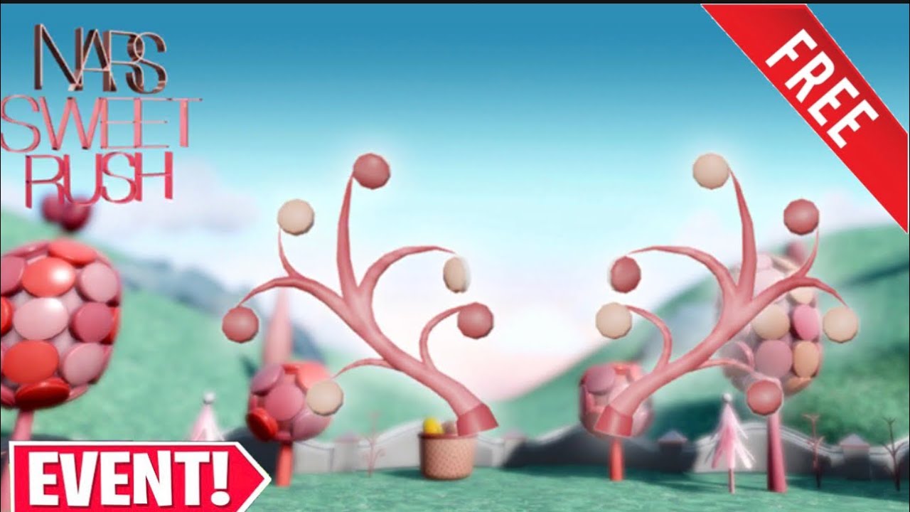 [Event UGC Free] How to get free item | NARS Sweet Rush roblox #roblox ...