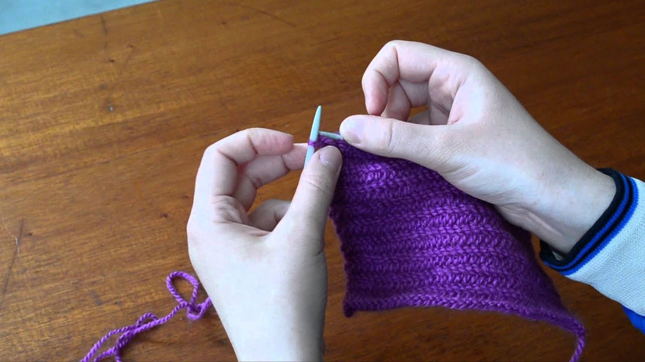 Modelul de tricotat "Șiră de pește" - YouTube