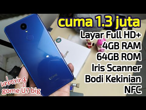 Cuma 1,3 juta, USB-C 4GB RAM 64GB ROM dan udah NFC - Unboxing Gome U7 Big - YouTube